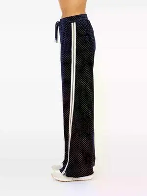 The Upside Spellbound Roma Polka Dot Trousers - Blue