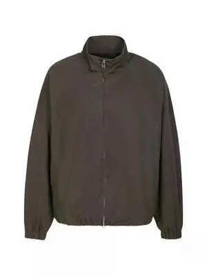 CROQUIS Cotton Zip-up Jacket - Brown