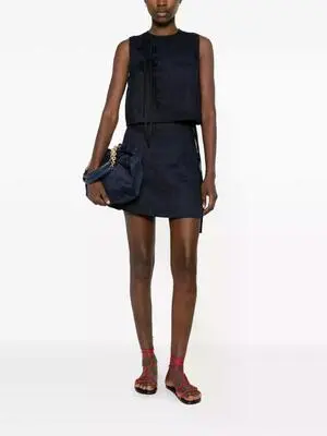 Bondi Born Sleeveless Tie Detail Top