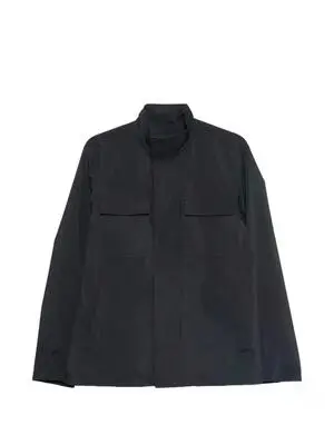 Herno Raised Neck Flap Pocket Jacket