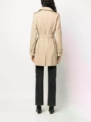 SAVE THE DUCK Double-breasted Lightweight Trench Coat