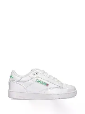 REEBOK Leather Lace-up Sneakers - White