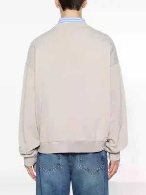 Axel Arigato Embroidered Crew-neck Sweatshirt