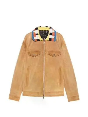 Etro Crocheted Collar Jacket