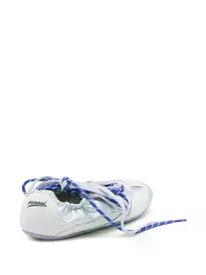 PURAAI Embellished Sneakers - Silver