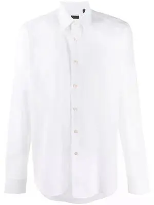 DELL'OGLIO Front Buttoned Shirt - White