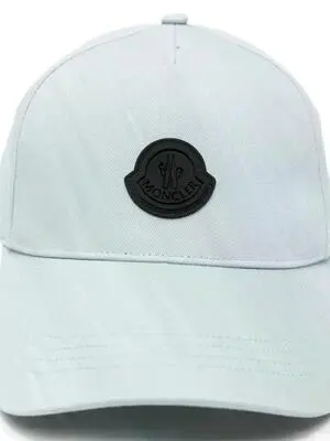 Moncler Baseball Cap With Logo Patch