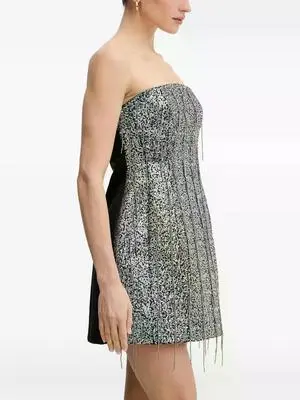 Bardot Embellished Strapless Mini Dress
