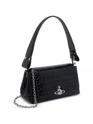 VIVIENNE WESTWOOD Logo Plaque Shoulder Bag
