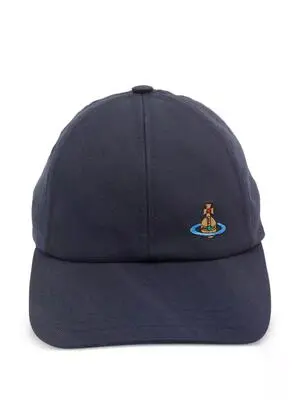 VIVIENNE WESTWOOD Orb Embroidered Baseball Cap