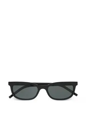 Saint Laurent Rectangle Sunglasses - Black