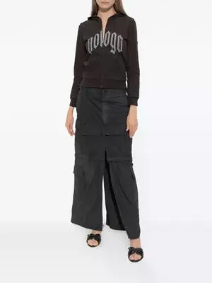 Balenciaga Ripstop Maxi Cargo Skirt