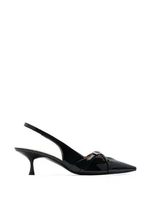 STUART WEITZMAN Georgie Buckle-strap Pumps - Black
