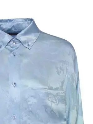 Balenciaga Printed Silk Shirt