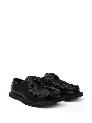 Camper Braided Leather Loafers