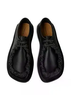 Camper Braided Leather Loafers