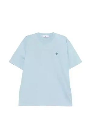 Stone Island 2100030 Combed Organic Cotton Jersey T-shirt - Blue