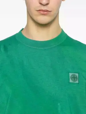 Stone Island Logo-patch T-shirt - Green