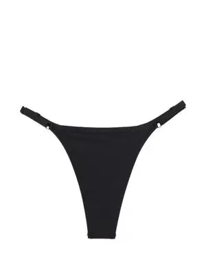 Bondi Born Presley Adjustable-strap Bikini Bottoms - Black