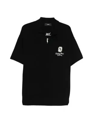 Amiri Ma Chateau Polo Shirt - Black