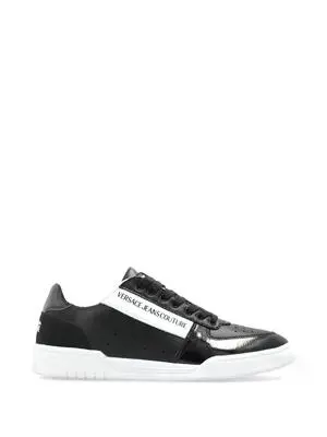 Versace Logo-print Panelled Sneakers