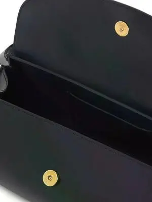 JIL SANDER Small Cannolo Shoulder Bag - Black