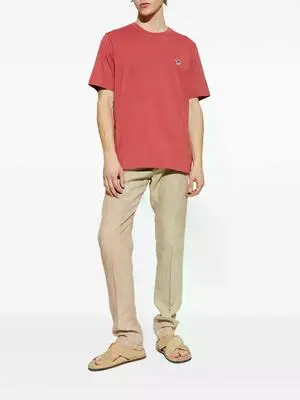 Paul & Shark Linen Trousers With Shark Charm