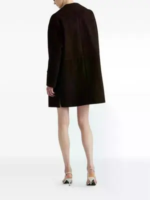 Prada Suede Coat - Brown