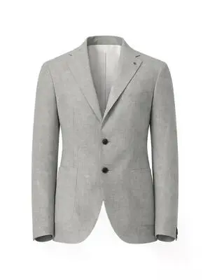 Tagliatore Houndstooth Two-button Jacket - Grey