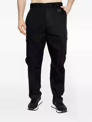 Moncler Cargo Trousers With Logo Patch
