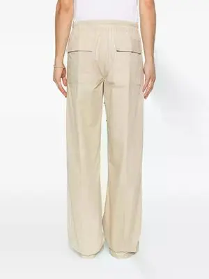 Rick Owens Dietrich Drawstring Trousers - Neutrals