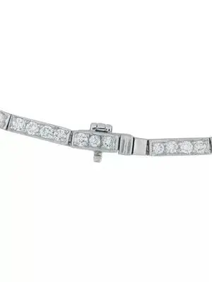 LB EXCLUSIVE Platinum Diamond And Opal Necklace