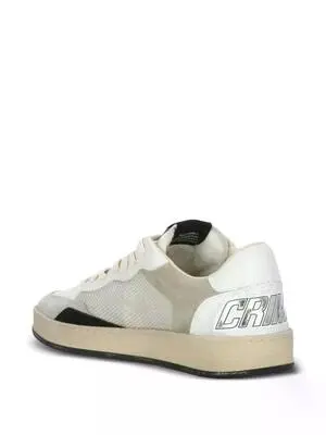 CRIME LONDON Panelled Leather Sneakers