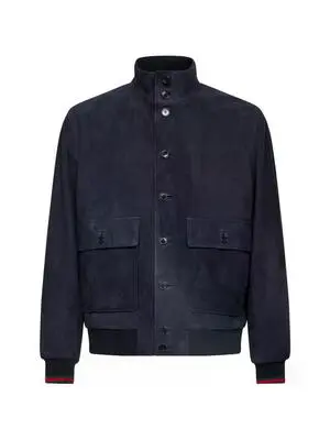 Gucci Suede Bomber Jacket