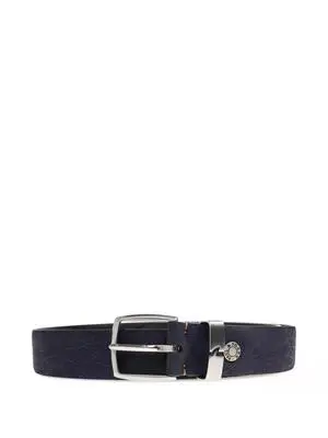 Paul & Shark Leather Belt - Blue