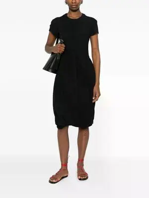 JIL SANDER Textured Midi Dress