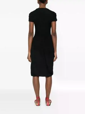 JIL SANDER Textured Midi Dress