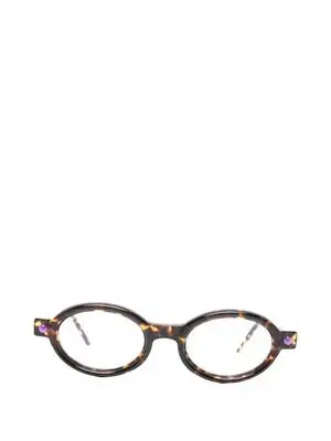 KUBORAUM Round-frame Eyeglasses - Brown