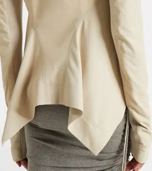 Rick Owens Naska Leather Biker Jacket