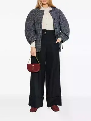 Fendi Poudre Wool Trousers