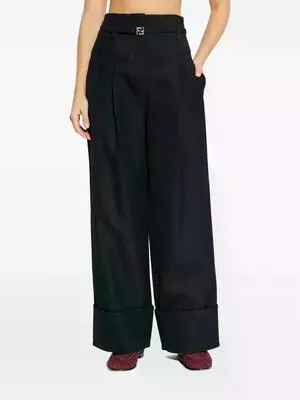 Fendi Poudre Wool Trousers