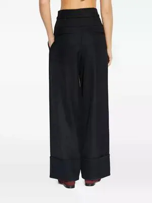 Fendi Poudre Wool Trousers