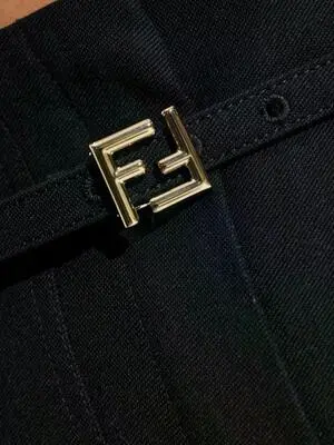 Fendi Poudre Wool Trousers