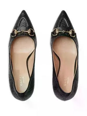 Gucci 8.5cm Horsebit-appliqué Pumps