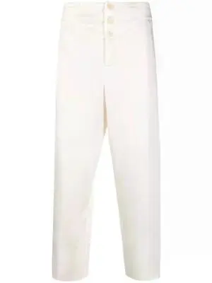 Saint Laurent Buttoned Slim Trousers