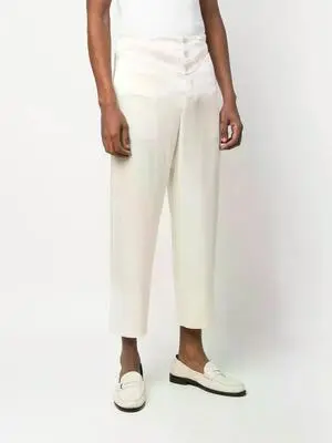 Saint Laurent Buttoned Slim Trousers