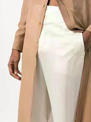 Saint Laurent Buttoned Slim Trousers