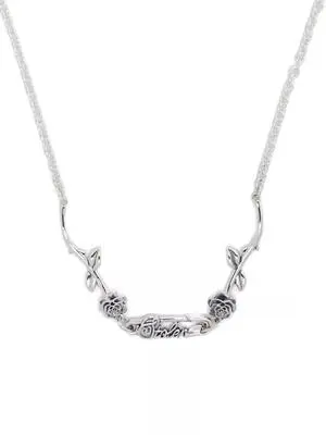 STOLEN GIRLFRIENDS CLUB Rose-pin Necklace - Silver