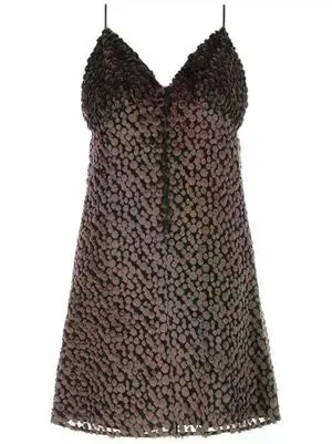 Saint Laurent Velvet Mini Dress