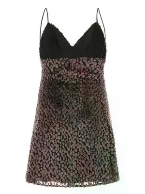 Saint Laurent Velvet Mini Dress